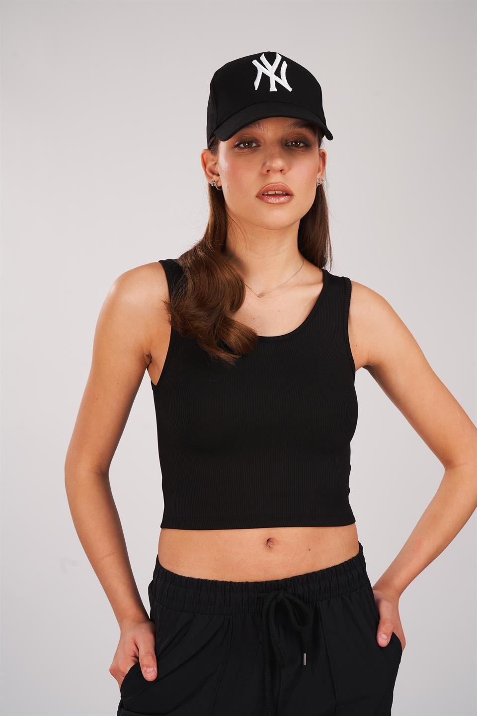 Fitilli Kısa Atlet - Ambar