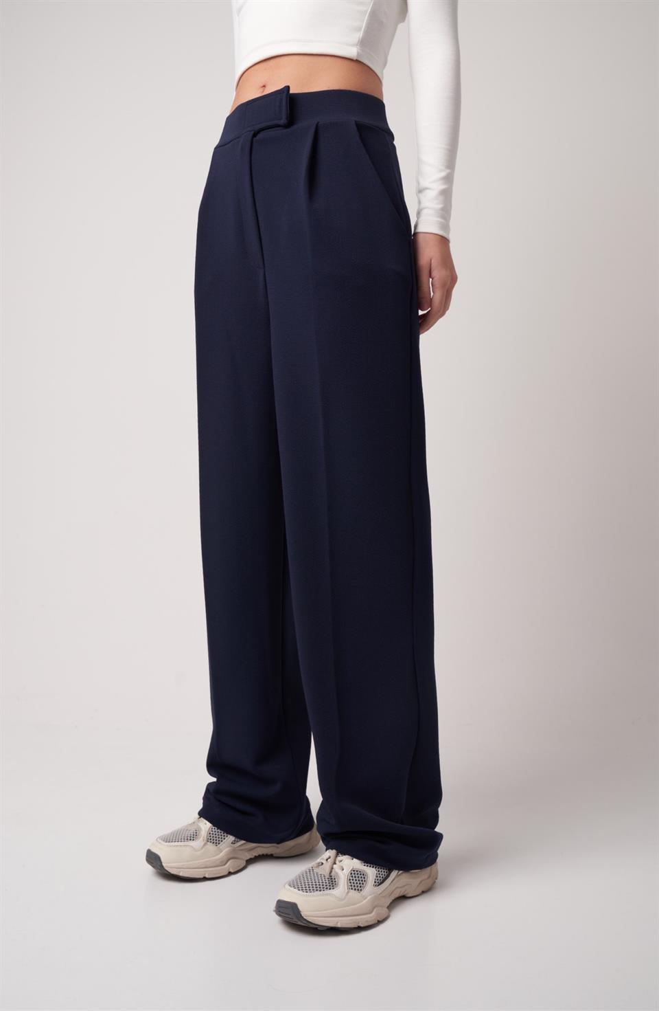 Palazzo Pantolon Lacivert - Ambar