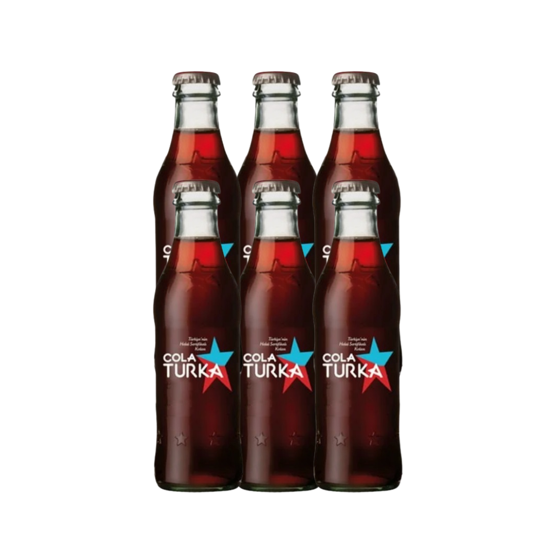 Cola Turka Cam Şişe 200 Ml 6 Lı