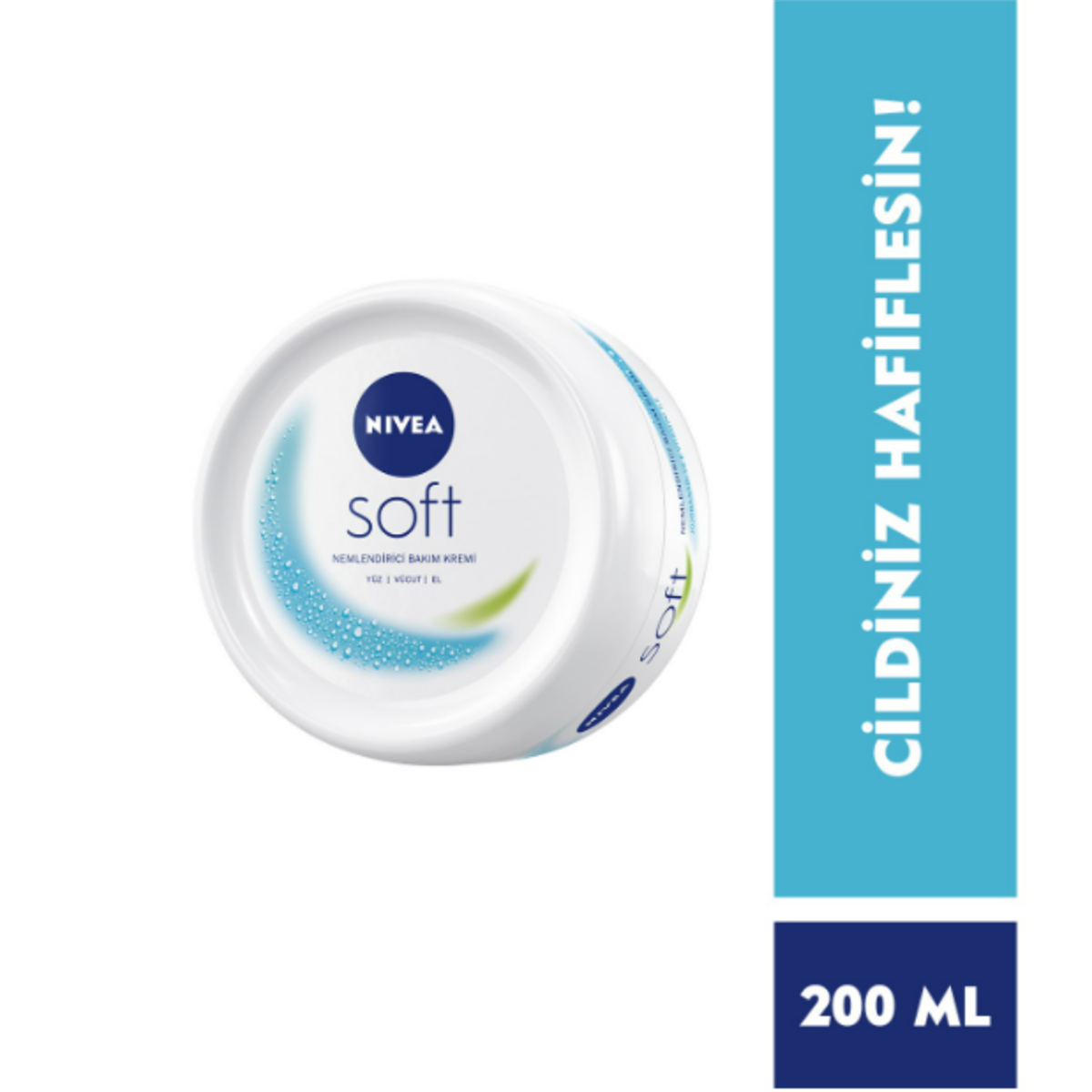 Nivea Soft Nemlendirici Bakım Kremi 200 Ml