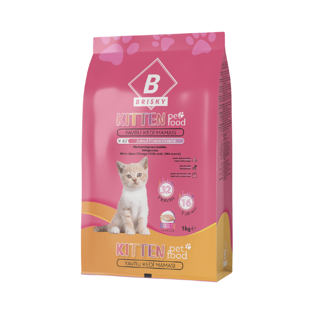 Brısky Yavru Tavuklu Kuru Mama 1kg