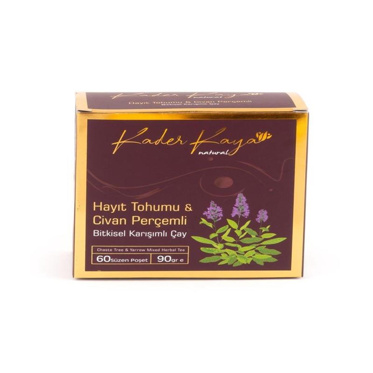 Kader Kaya Hayıt Tohumlu Civan Perçemli Bitkisel Karışımlı Çay 60'lı ...