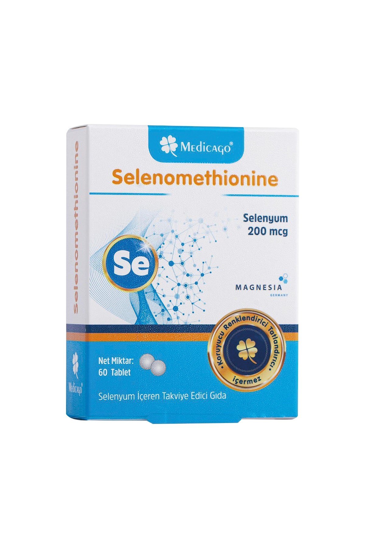 Medicago Selenomethionine Selenyum 200 mcg 60 Tablet DepoEczanem.com ...