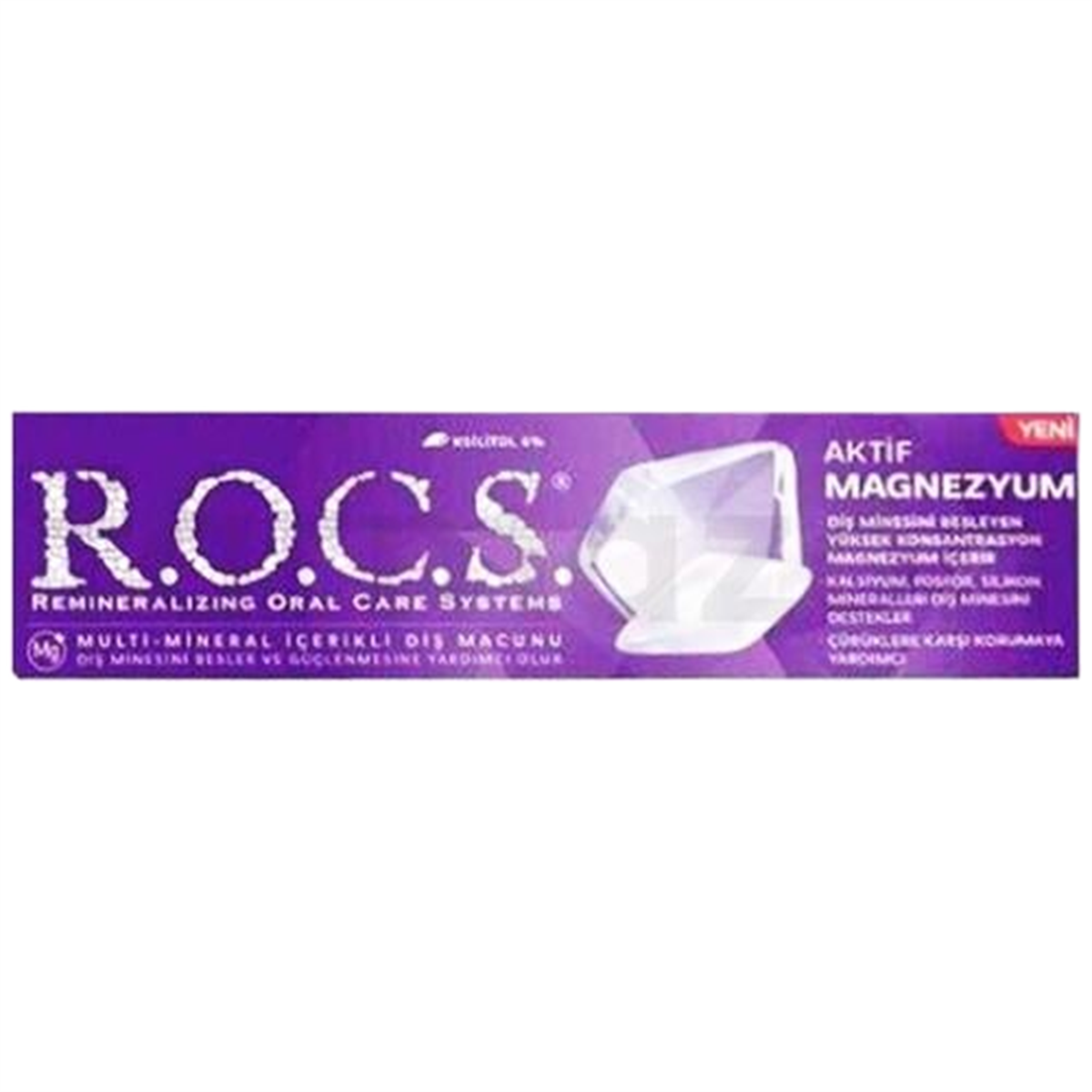 Rocs Aktif Magnezyum Diş Macunu 75 ml 123,00