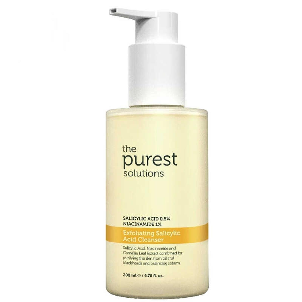 The Purest Solutions Exfoliating Salicylic Acid Cleanser 200 ml ...