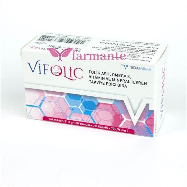 Vifolic 30 Yumuşak Kapsül DepoEczanem.com | Dermokozmetik Cilt & Vücut ...