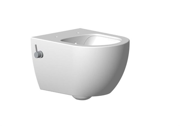 Seramiksan Hill Rim Out Kanalsız Entegre Musluklu Beyaz Asma Klozet ve ...