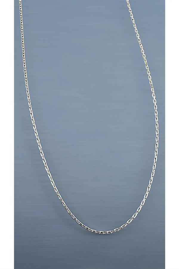 925 Ayar Gümüş 0,30 Force 55 Cm Zincir