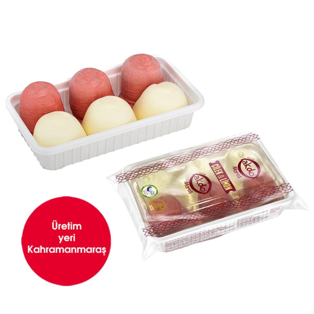 Akdo Dondurma 500 gr Çilek Sade