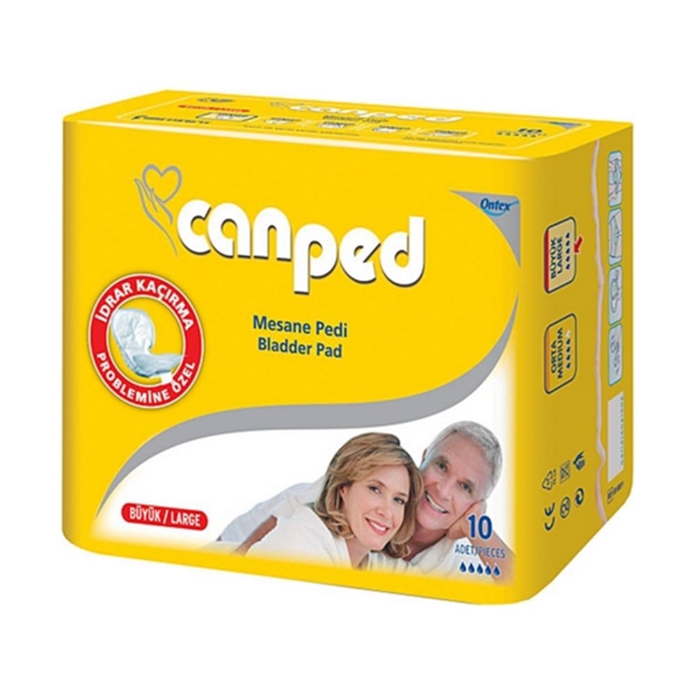 Canped Canped Mesane Pedi Büyük 10'lu