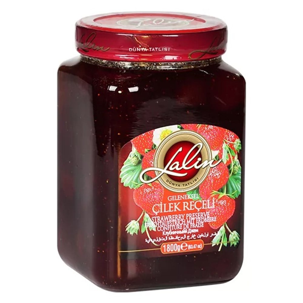 Lalin Çilek Reçeli 1800 Gr