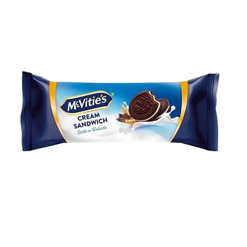 Ülker Mc Vities Cream Sandwich Sütlü Ve Kakaolu 90 Gr