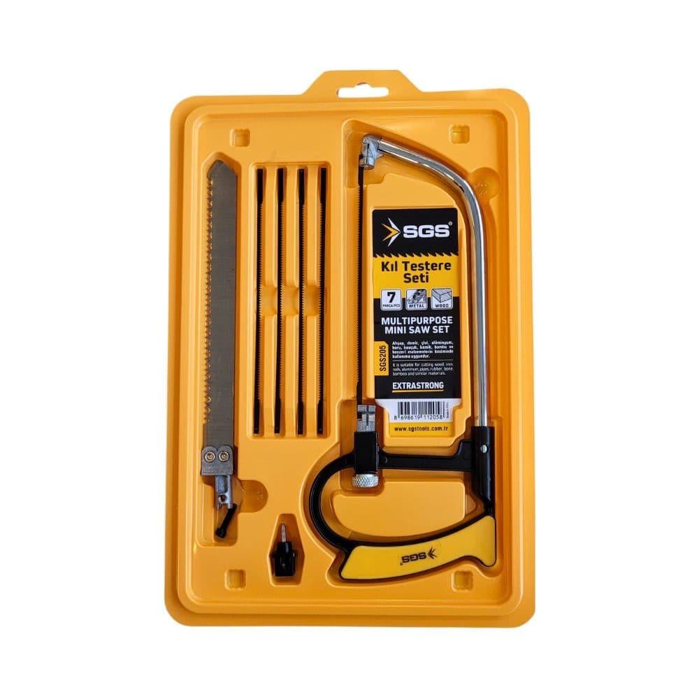 SGS Kıl Testere Seti 7 Parça