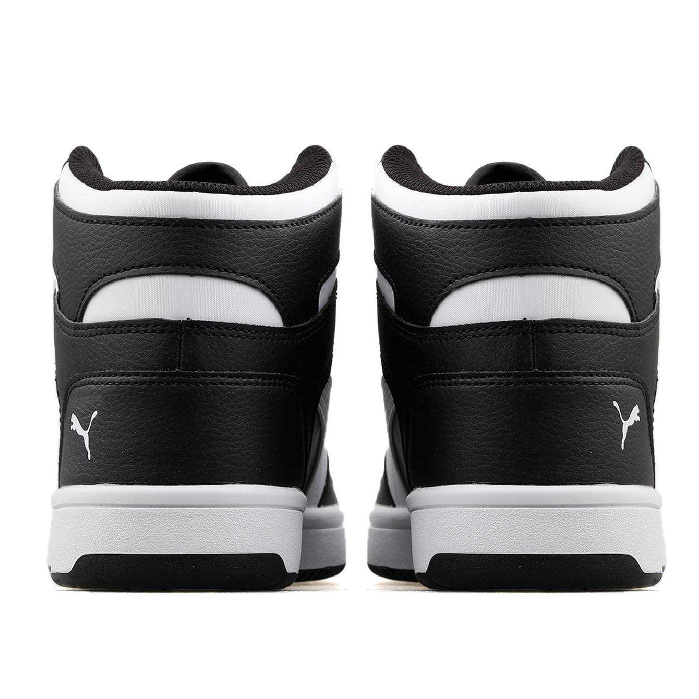 Puma Rebound Layup Sl Black-Wh Erkek Spor Ayakkabısı 369573 - Gözde Spor