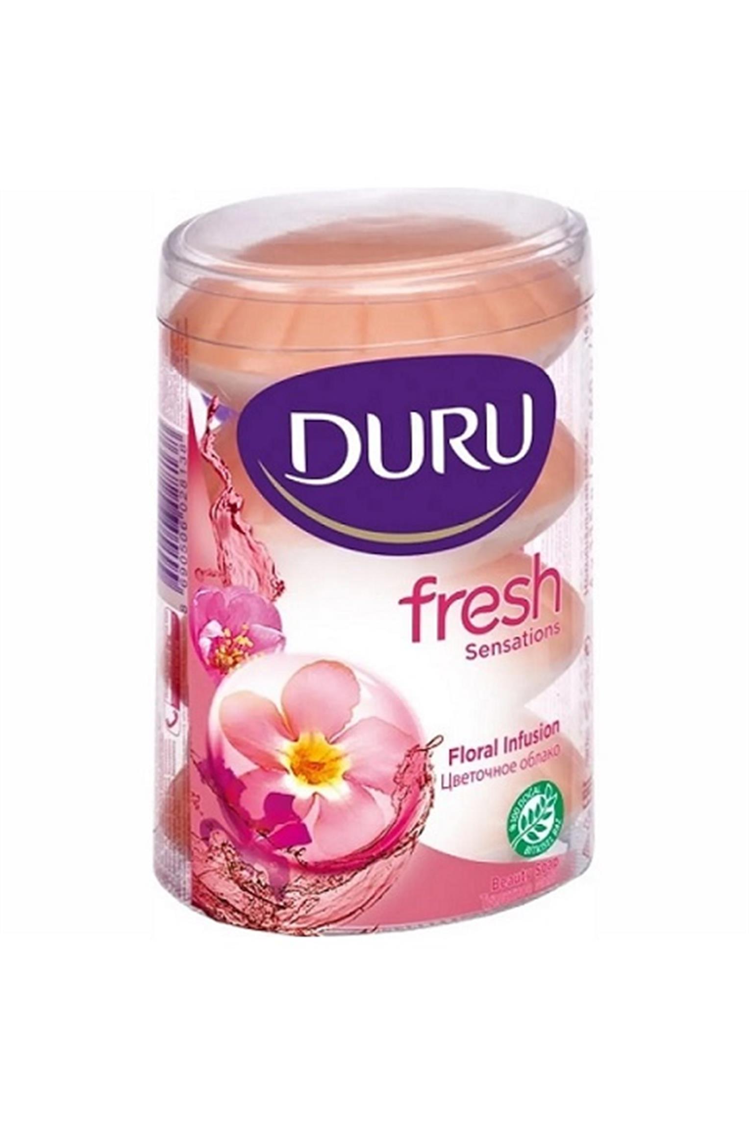 Duru Sabun Fresh Çiçek Tazeliği 4x100gr