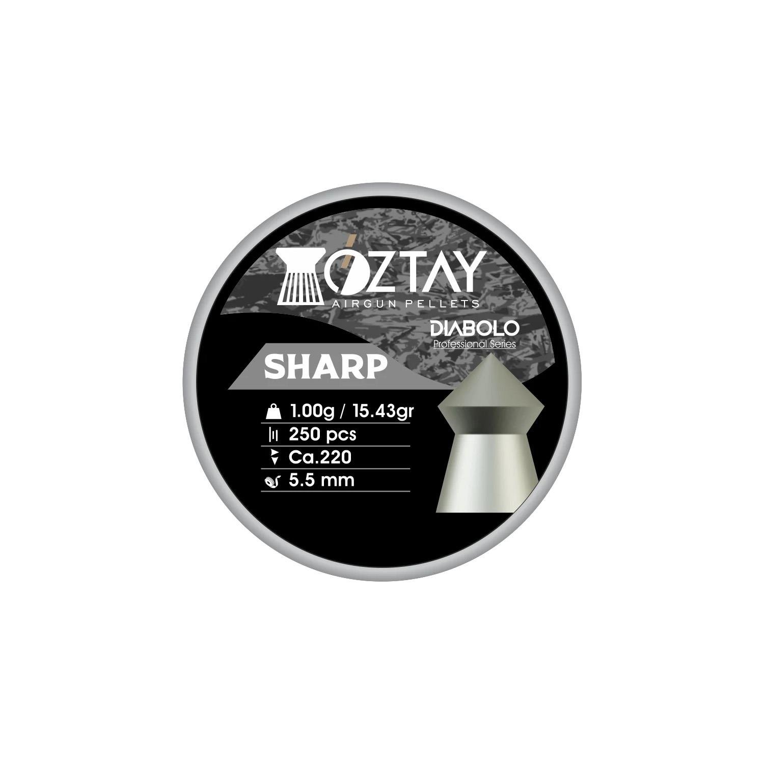 Öztay Diablo 5.5 mm Sharp Havalı Saçması 250 Pcs