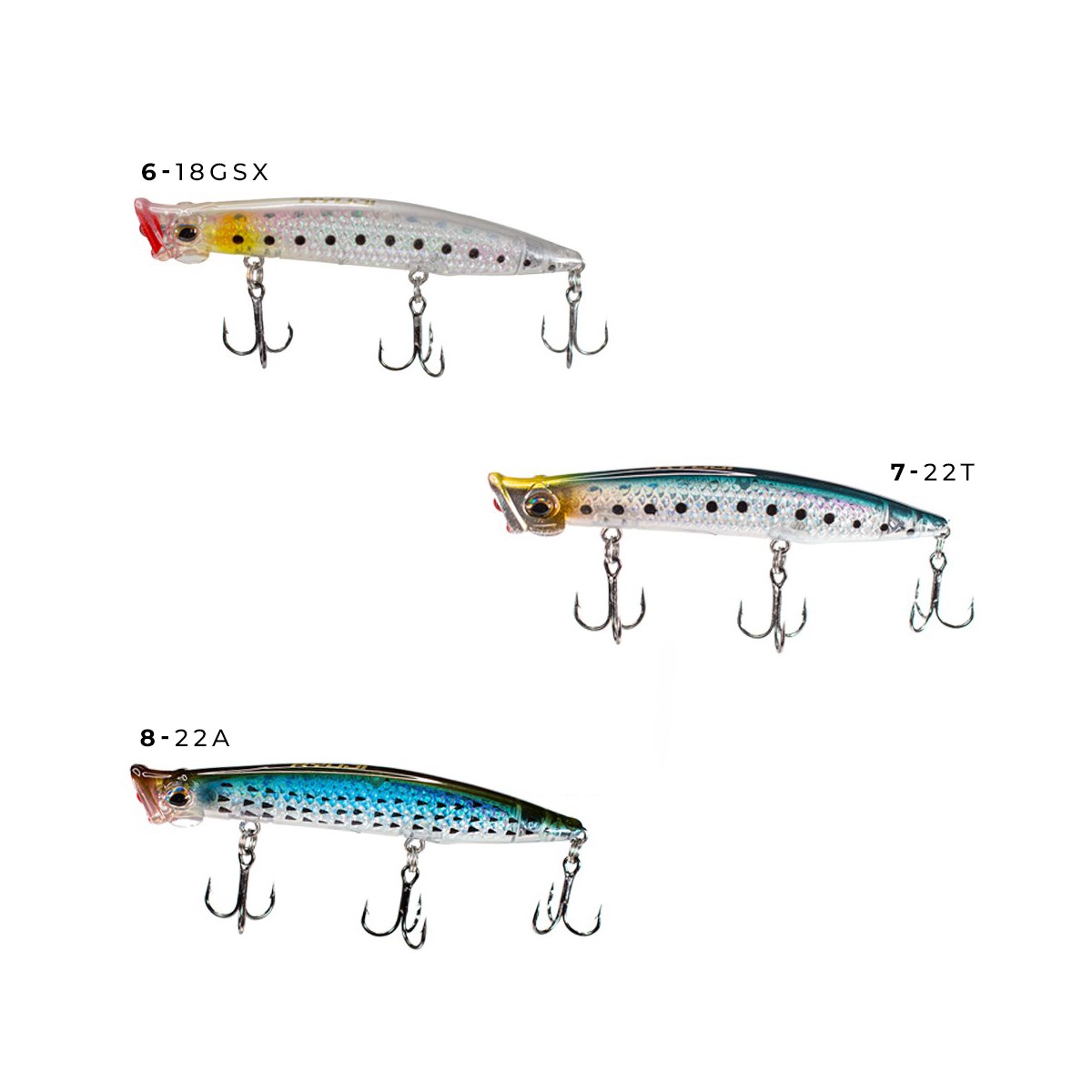 Ryuji Pop Eye 9 cm 7.5 gr Sahte Maket Suni Balık Yemi