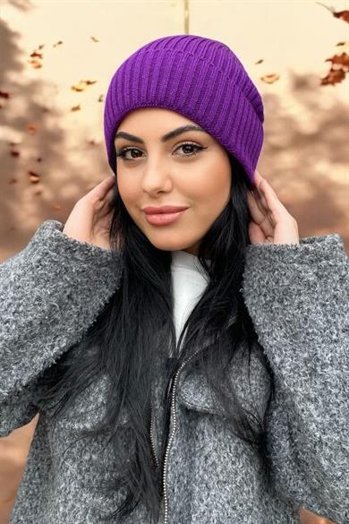 Takıştır Bijuteri Online | Mor Renk Bere/ Şapka