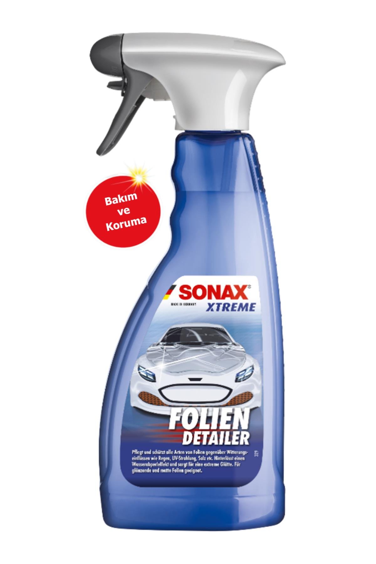 Sonax Xtreme PPF + Vinil Parlatıcı 500 ML: Folyo Detaylarınıza Özel Koruma ve Parlaklık!