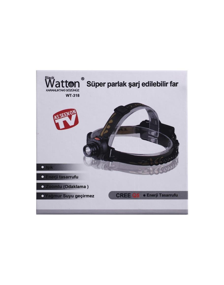 SENSÖRLÜ ŞARJLI KAFA LAMBASI WATTON WT-318 | Kafa Feneri