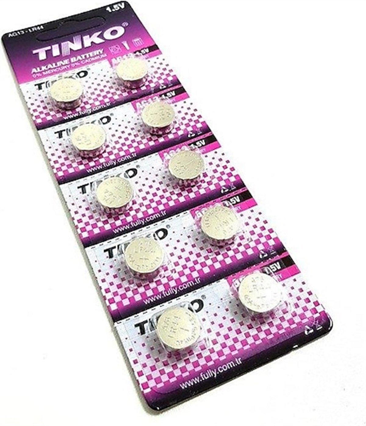 Tinko 1.5V Ag13 Lr44 10Lu Blister Paket Alkalin Pil | Alkalin Piller