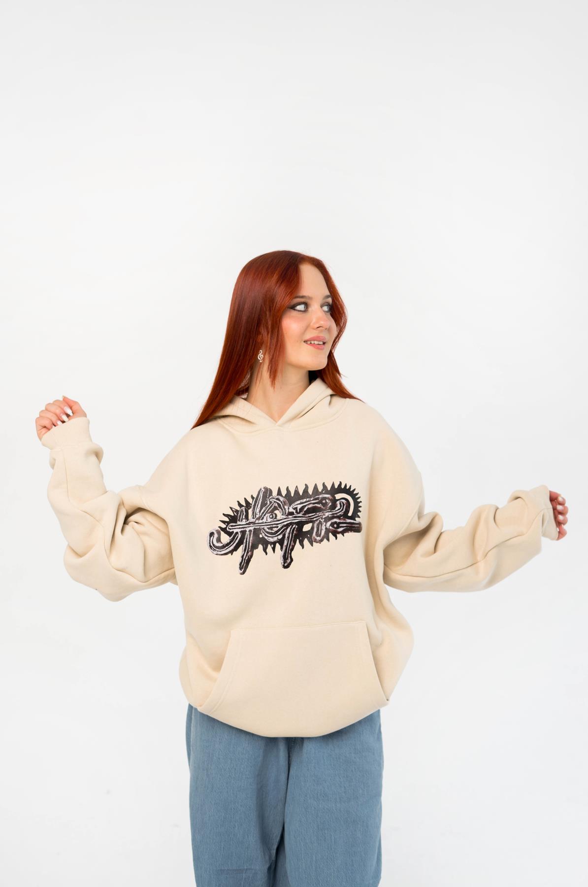 Trendiz Unisex Utopia Saw Travis Scott Sweatshirt Hoodie Taş - Trendiz Trendiz Unisex Utopia Saw Travis Scott Sweatshirt Hoodie Taş - Trendiz