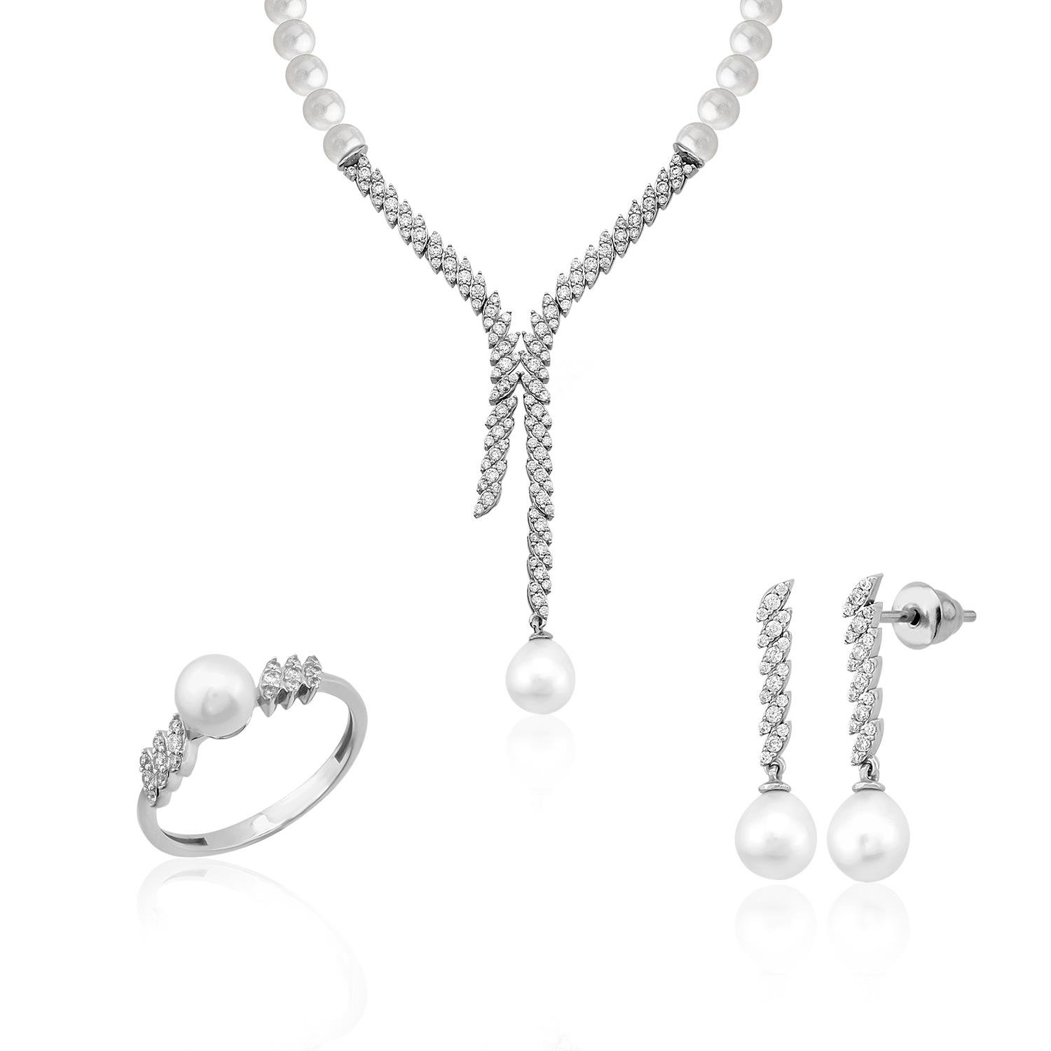 Altın ve İncili Roade Gelin Seti