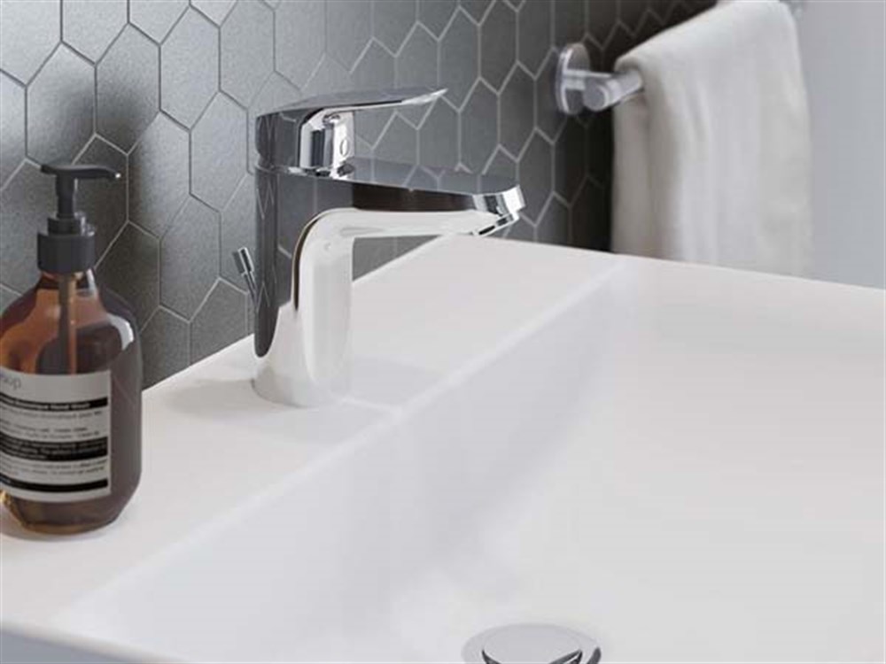 Ideal Standard Ceraflex Grande Lavabo Bataryası Krom (Sifon Kumandalı ...