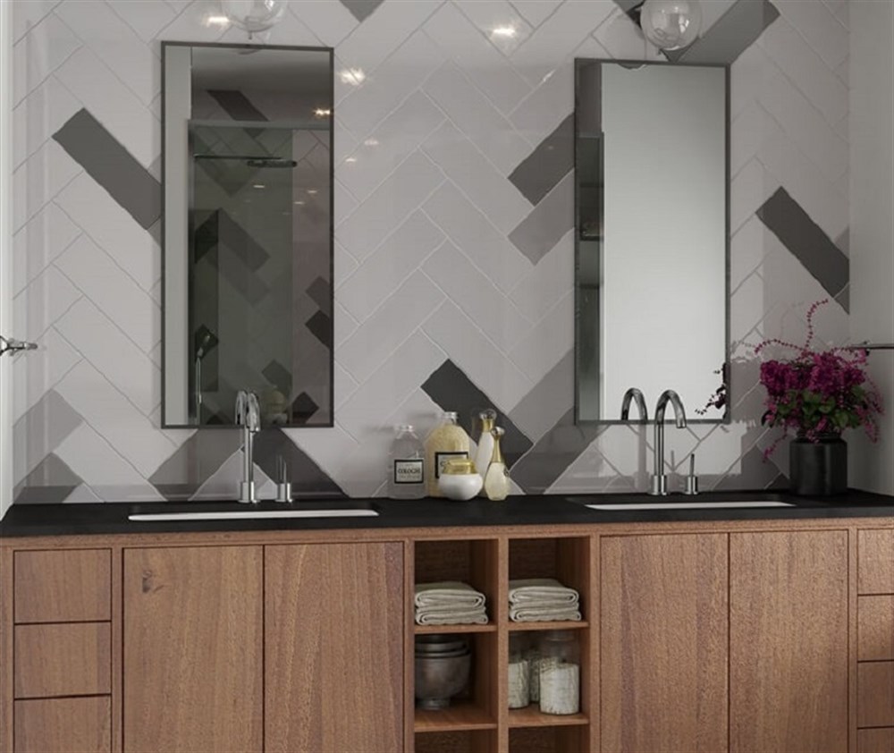 VitrA 10x30 Color RAL 7047 Açık Gri Parlak - banyoveseramik.com