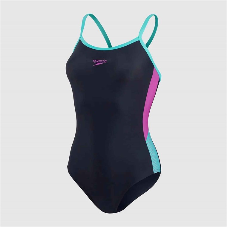 Speedo Dive Thinstrap Muscleback Swimsuit Kadın Yüzücü Mayosu 812912-G724