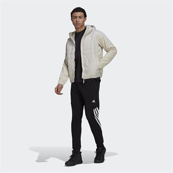 adidas Essentials Insulated Hooded Hybrid Erkek Mont HK4637