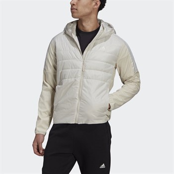 adidas Essentials Insulated Hooded Hybrid Erkek Mont HK4637
