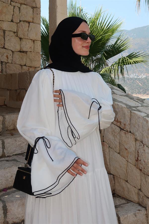 Hilya Elbise Beyaz