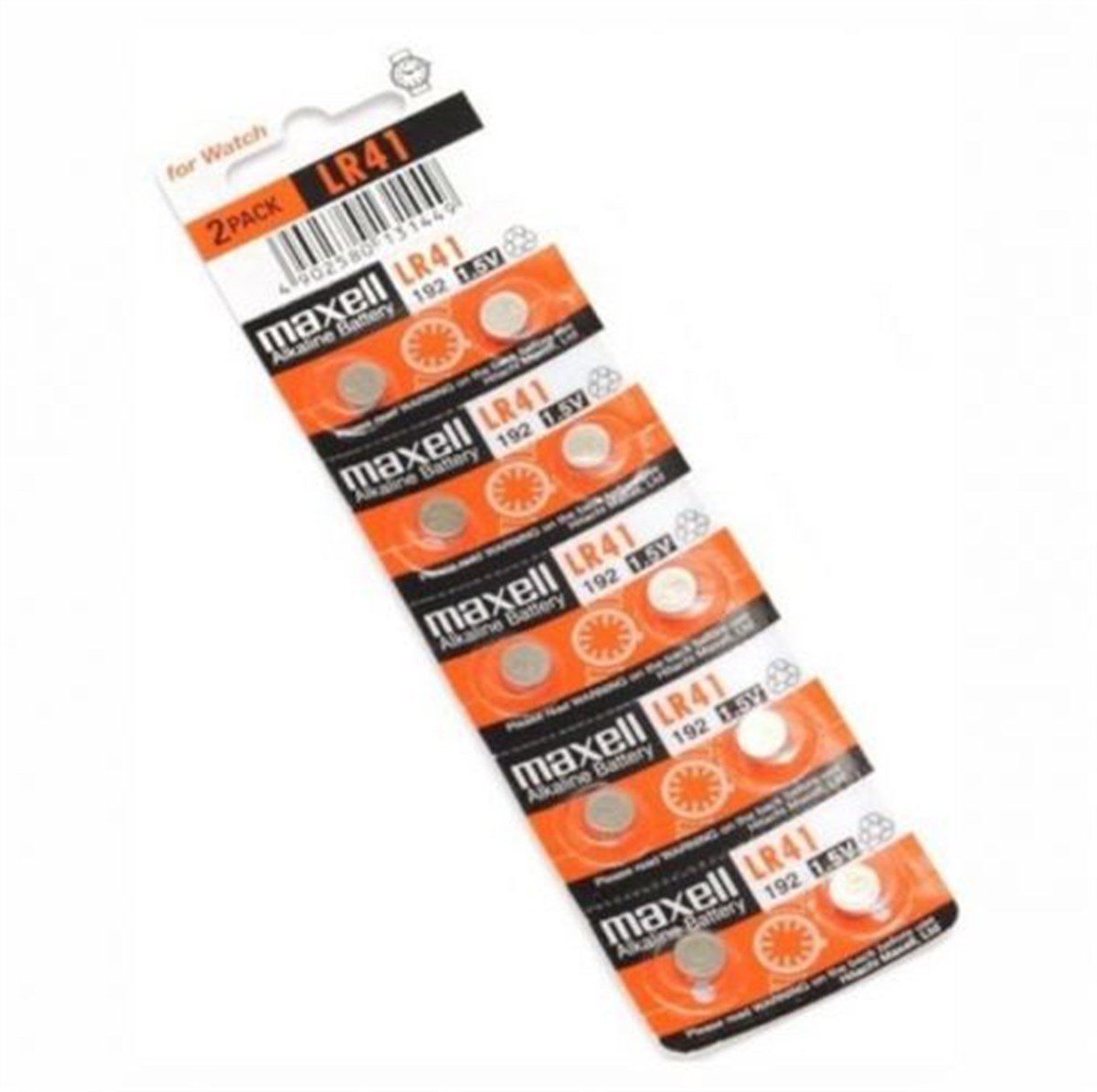 Maxell LR41 1.5V Alkalin Buton Pil 10 lu Paket | PilSitesi.com