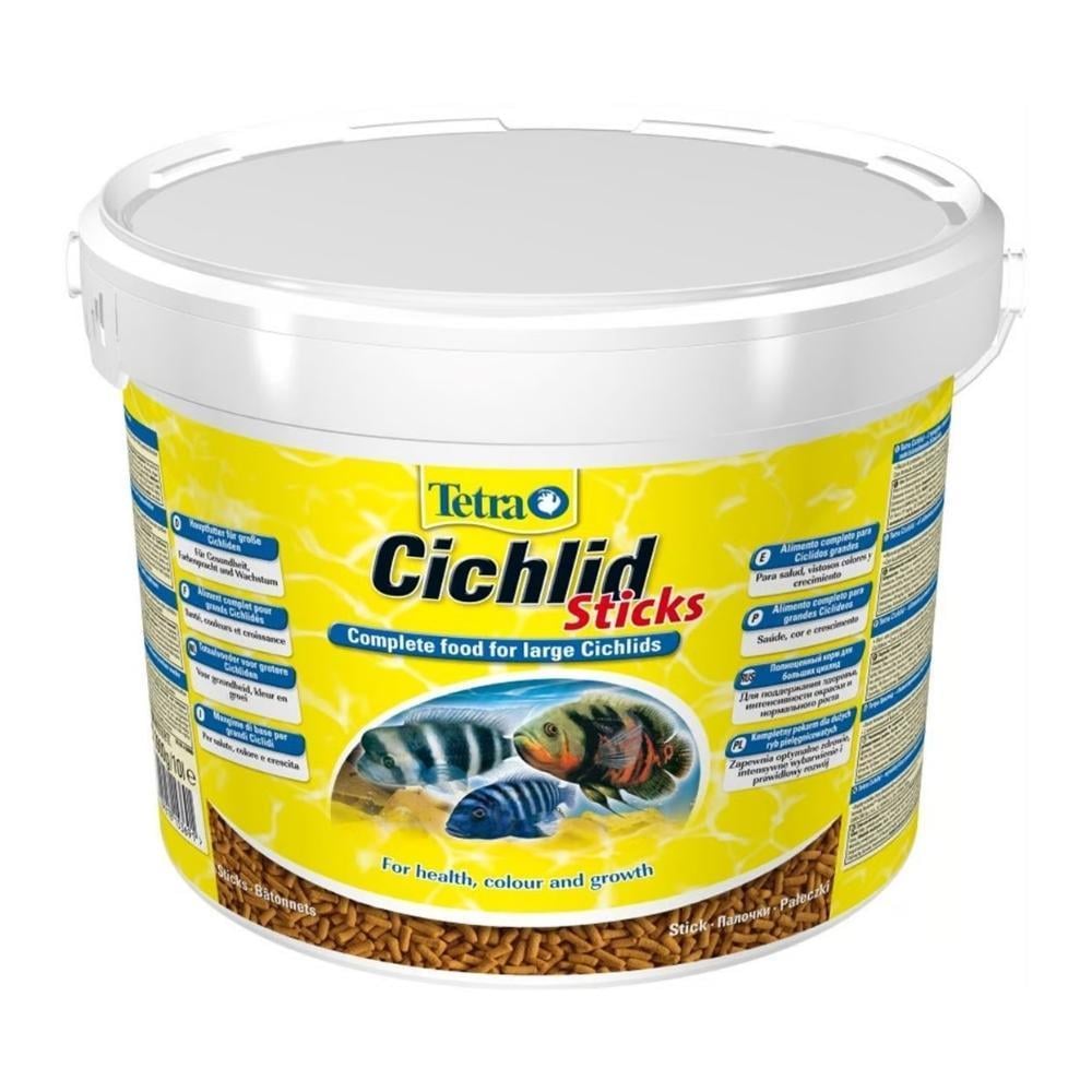 Tetra Cichlid Sticks (Doramin) Balık Kova Yem 10 lt