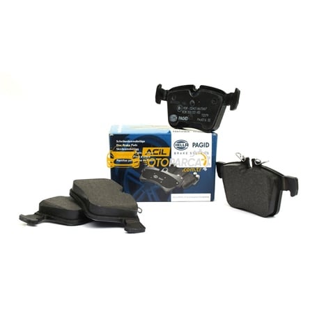 Mercedes W205 Kasa C160 Arka Fren Balata Takımı Hella Pagid (8DB355021 ...