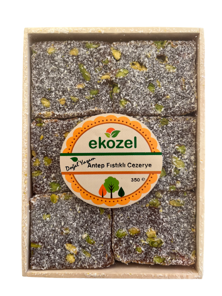 Antep Fıstıklı Cezerye ve Fiyatları I Sağlıklı Atıştırmalıklar I Ekozel ...