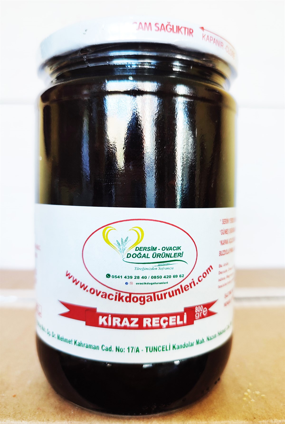KİRAZ RECELİ (800GR)
