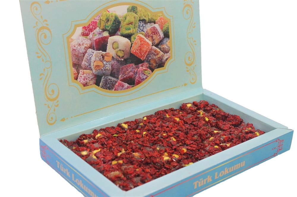 ANTEP FISTIKLI LOKUM / ÇEŞİTLERİ (ZEREŞK ''İRAN ÜZÜMÜ''-1KG)