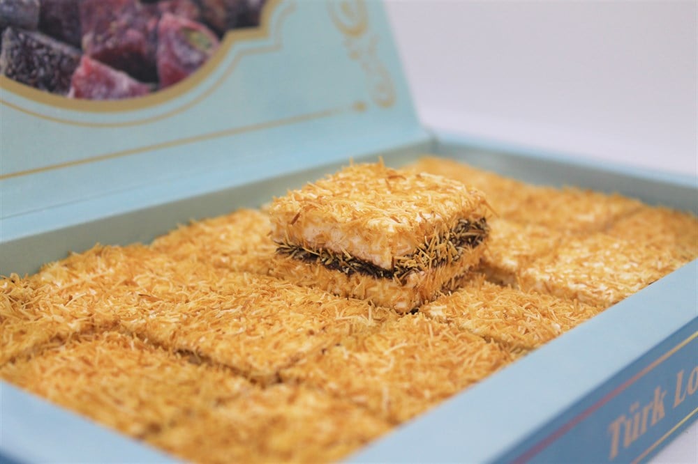 ÇİKOLATALI LOKUM / ÇEŞİTLERİ (KADAYIFLI-1KG)