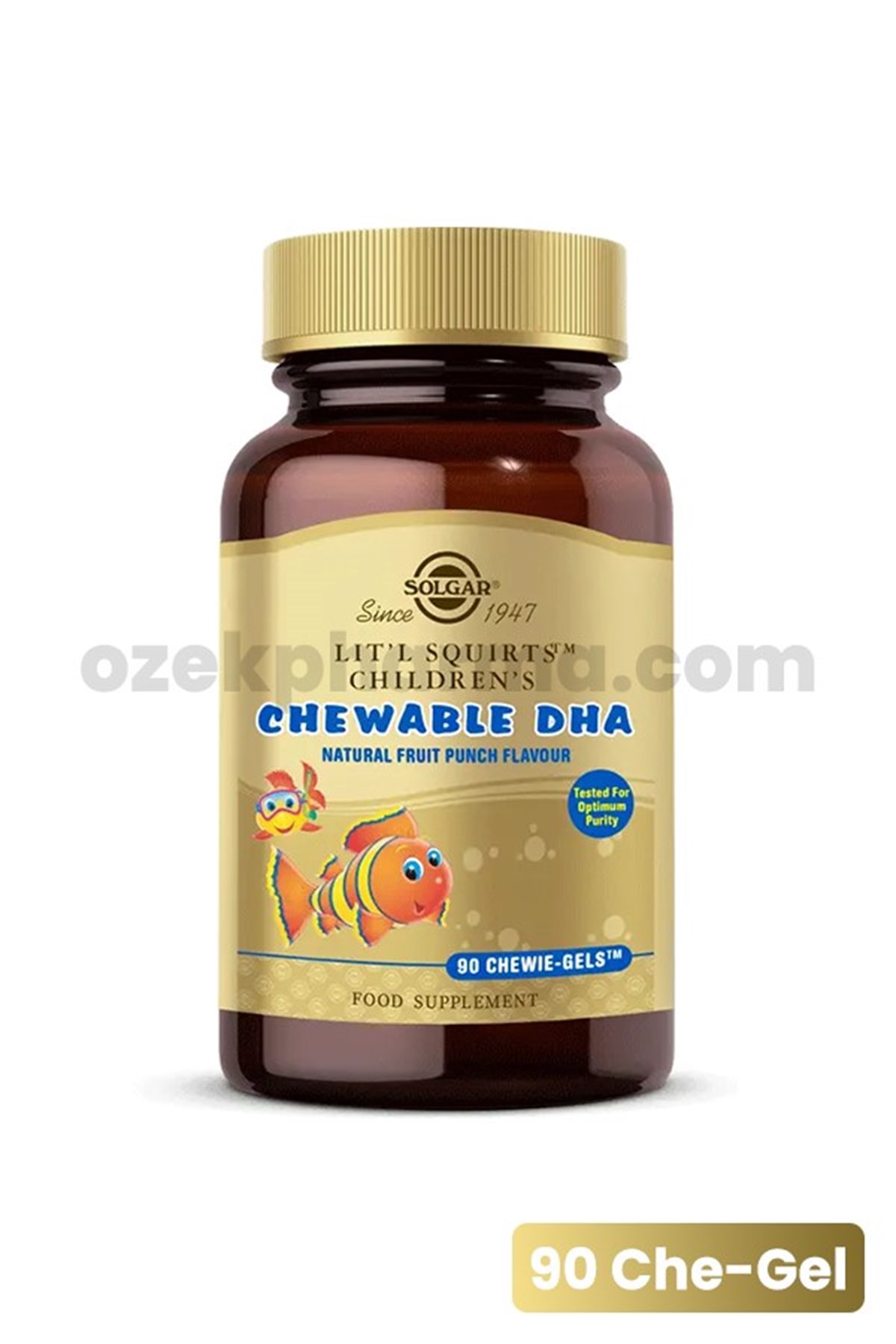 Solgar Lit'l Squirts Chewable DHA 90 Softgel | ozekpharma.com