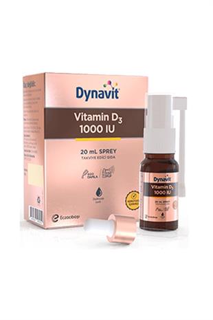 Dynavit Vitamin D3 1000 IU Sprey 20 ml