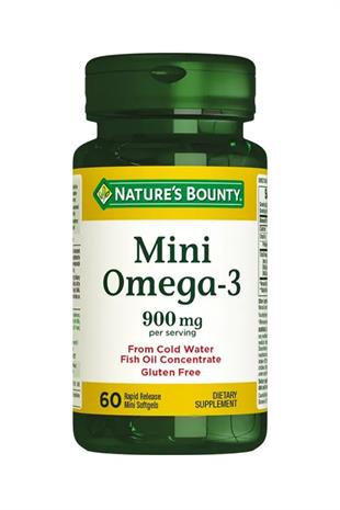 Nature's Bounty Mini Omega-3 900 mg 60 Softgel