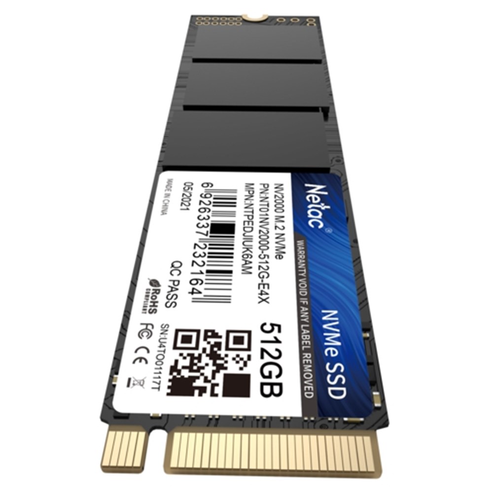 Netac Nv2000 Nt01nv2000 512 E4x 512gb 2500 1950mb S M 2 Ssd Sabit Disk