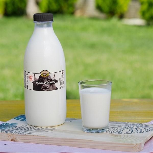 Aliba Tam Yağlı Kaymaklı Manda Sütü 1 L