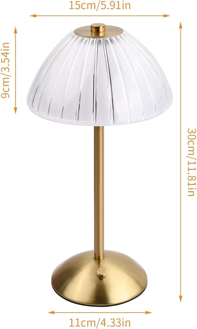 Minihome İskandinav Tarzı Elmas Dokunmatik Abajur Masa Lambası