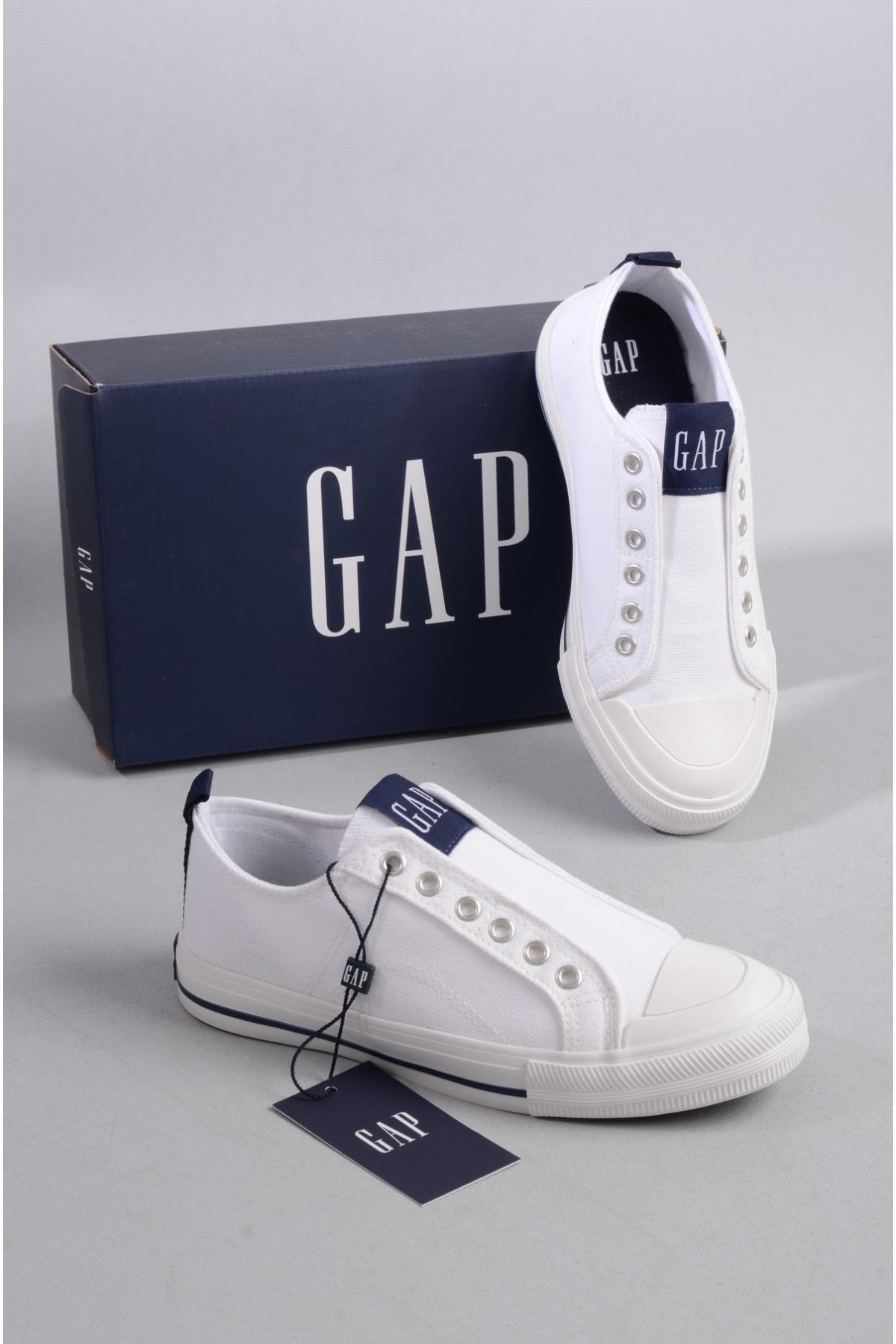 GAP HOUSTON GP1035 KETEN SNEAKERS AYAKKABI BEYAZ