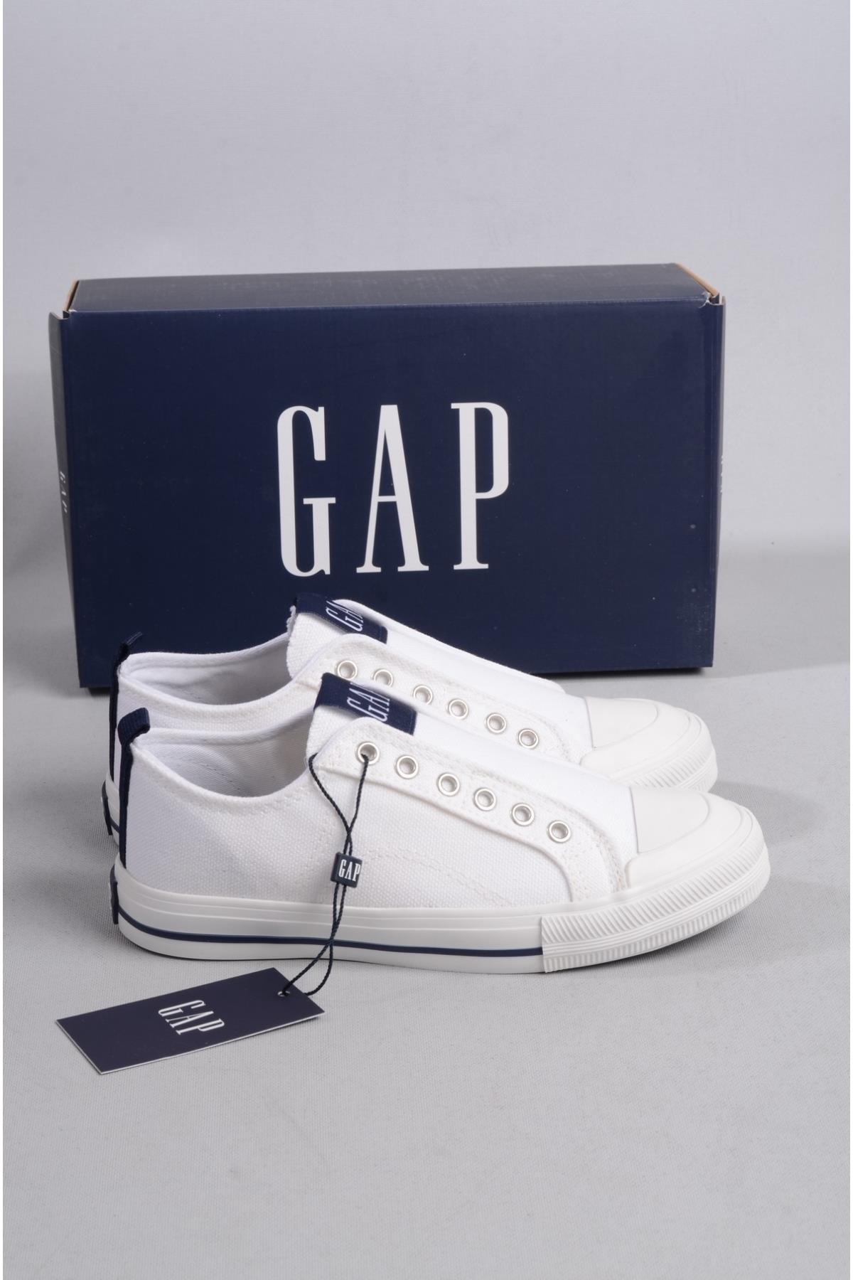 GAP HOUSTON GP1035 KETEN SNEAKERS AYAKKABI BEYAZ