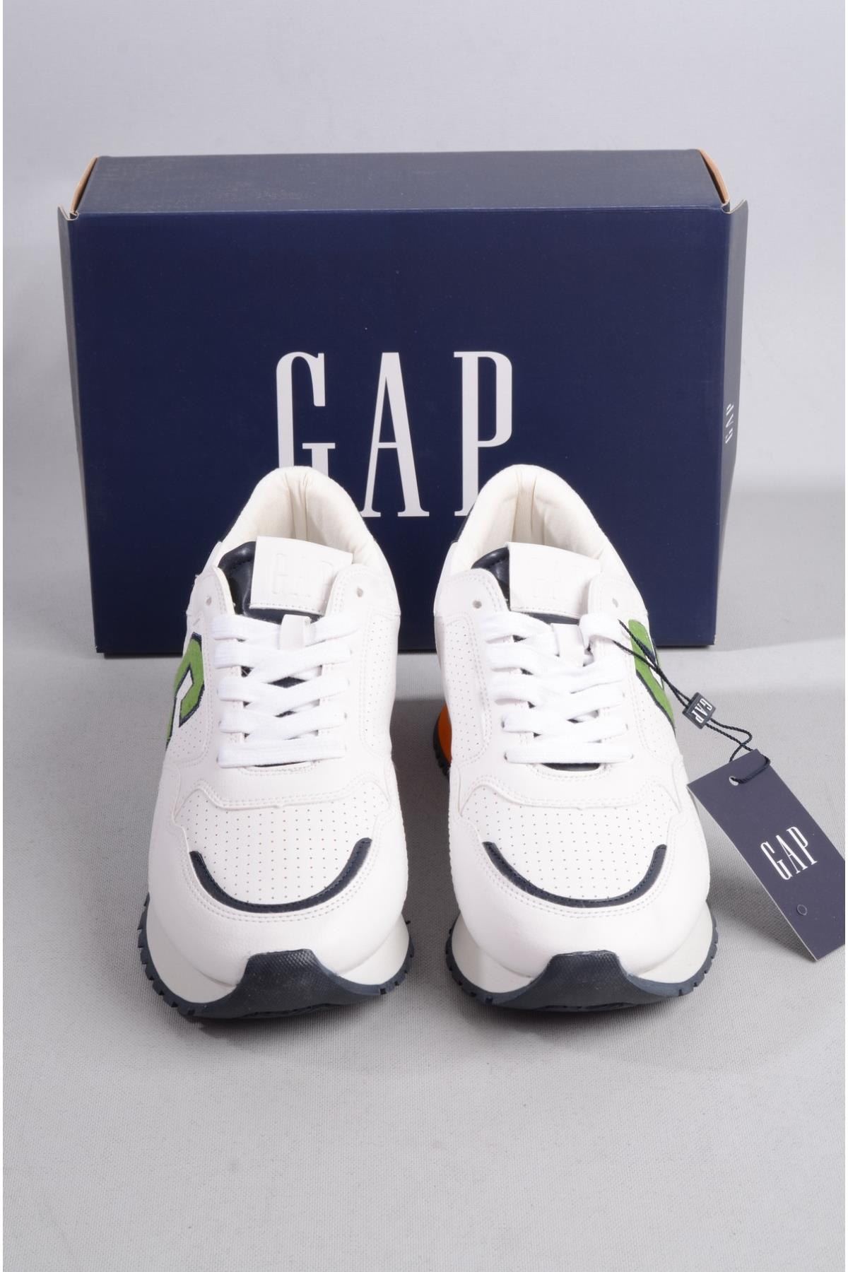 GAP NEW YORK II GP1009 ERKEK SPOR AYAKKABI BEYAZ