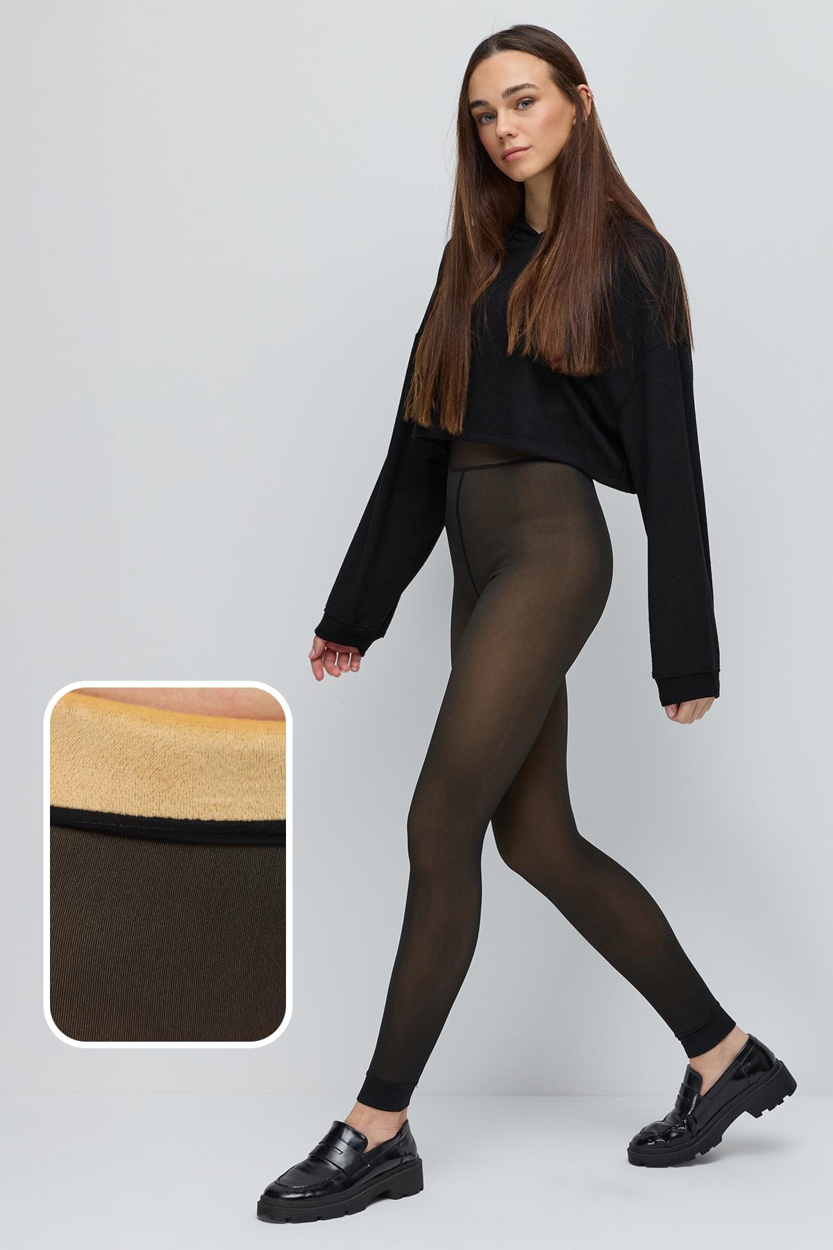 Womens Thermal Fleece Leggings